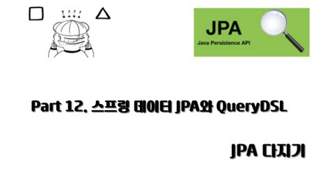Part 12 스프링 데이터 Jpa와 Querydsl