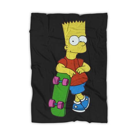 Bart Simpson Skateboarding
