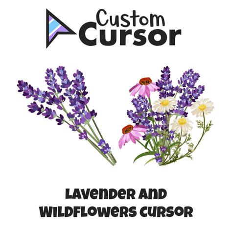 Lavender And Wildflowers Cursor Custom Cursor
