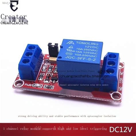 Way Relay Module V One Way Relay Relay Expansion Board High And Low Level Trigger With