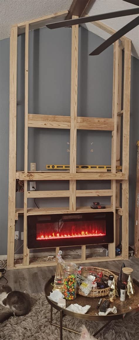 Shiplap Fireplace Wall Rdiy