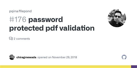 Password Protected Pdf Validation Issue 176 Pqina Filepond GitHub