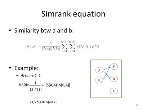 Ppt Simrank A Measure Of Structural Context Similarity Powerpoint Presentation Id2076012