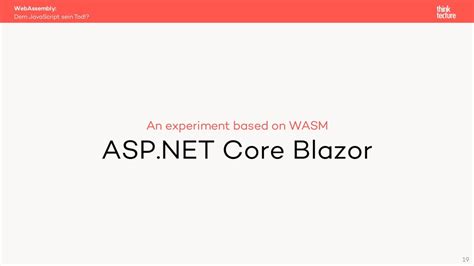 Webassembly Dem Javascript Sein Tod Speaker Deck