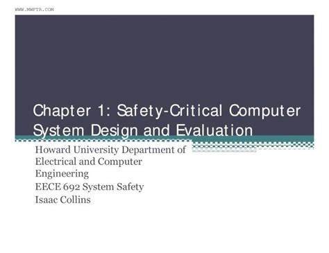 Pdf Chapter 1 Safety Critical Computer System Design And Isaac