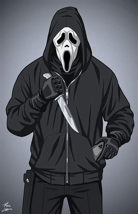Ghostface E 27phil Cho Ghostface Horror Movie Characters Scary