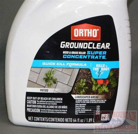 New 64 Fl Oz Super Concentrated Ortho Groundclear Weed And Grass