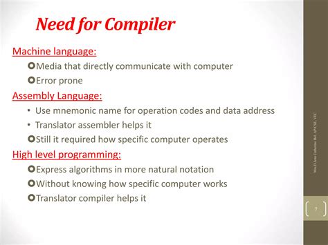 Compiler Design Unit 1 Ppt