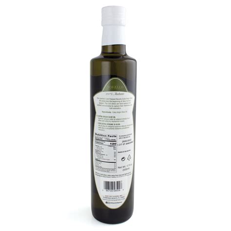 Extra Virgin Olive Oil Italian Novello Giusto Sapore