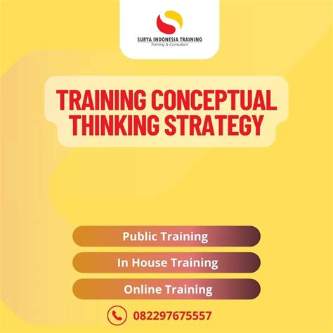 Pelatihan Conceptual Thinking Strategy Surya Indonesia Training