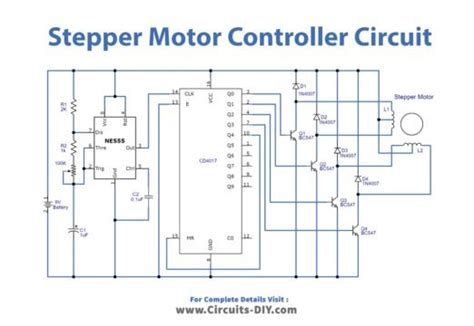 Stepper Motor Controller Circuit Elektro Elektronik