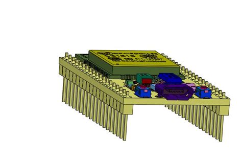 Esp32无线双核低功耗wroom控制板 Step 模型图纸下载 懒石网