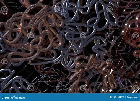 Background Abstract Messy Colorful Curve Geometric Lines For Design Graphic Resource 3d