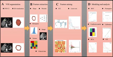 Flowchart For Radiomics Analysi A Cect Images Were Used As An Example Download Scientific