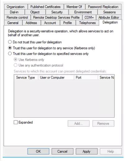 Enable Integrated Windows Authentication Iwa