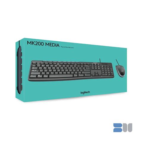 Logitech Mk200 Wired Combo Keyboard 920 002693 Buymore Lk