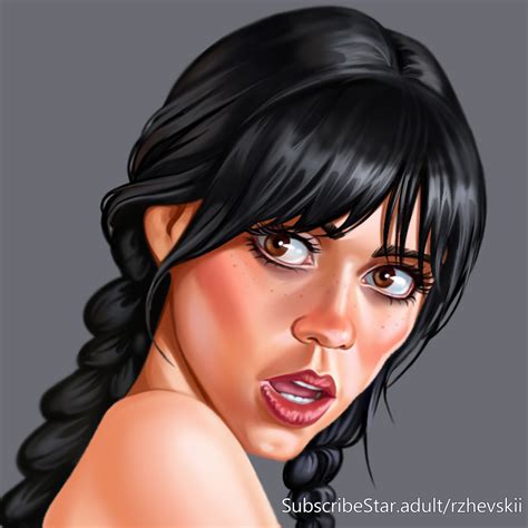 Wednesday Addams Face By Rzhevskii Hentai Foundry