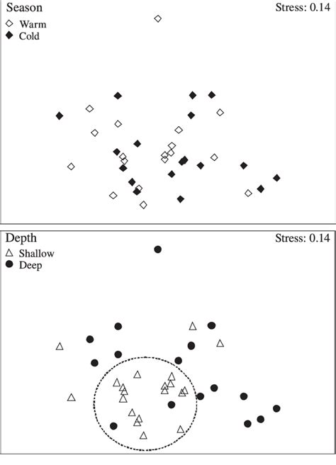 Two Dimensional Multi Dimensional Scaling Plot Including All Sampled