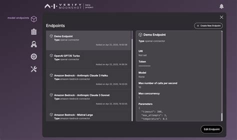 Create Endpoint Moonshot