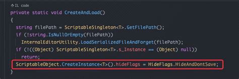 Unity编辑器拓展之三十五如何在editor下使用单例scriptableobjectscriptablesingleton Csdn博客