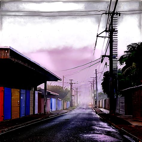 Download Misty Urban Streets Png Xun68