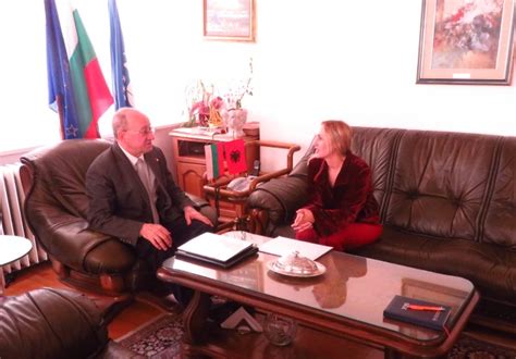 Посланикът на Албания посети БТПП БЪЛГАРСКА ТЪРГОВСКО ПРОМИШЛЕНА ПАЛАТА