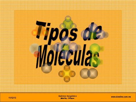 Tipos De Moleculas