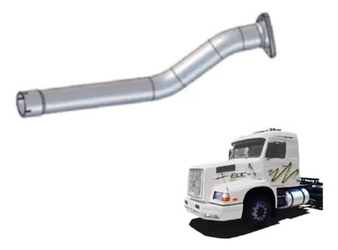 Tubo Intermediário 4 Polegadas Volv Nl Edc Frete Grátis