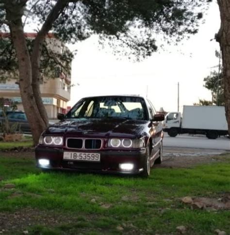 بي ام وطواط موديل 95 لون خمري سيارات للبيع في الاردن