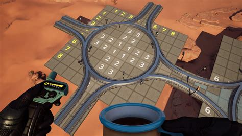 4 Train Crossing Roundabout Smaller R Satisfactorygame