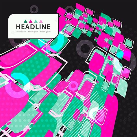 Brochure Header Layout Template Background Concept Charter Vector Background Concept Charter