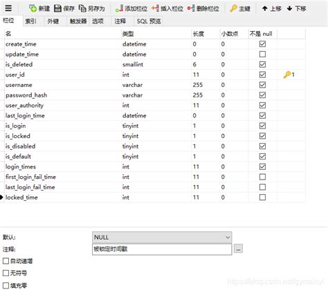 navicate查看表字段的类型 navitcat 查看表格字段类型只显示 type csdn博客