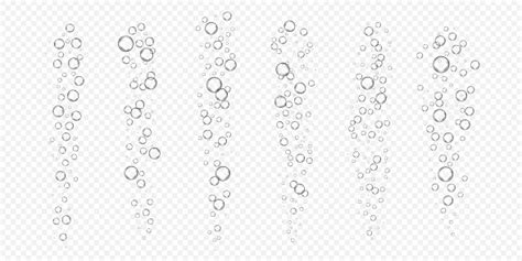 수중 탄산 공기 산소 또는 물 기포는 흰색 배경에 고립 발포성 음료에 반짝이는 사실적인 그림 소다 또는 샴페인 식감 3차원 형태에 대한 스톡 벡터 아트 및 기타 이미지