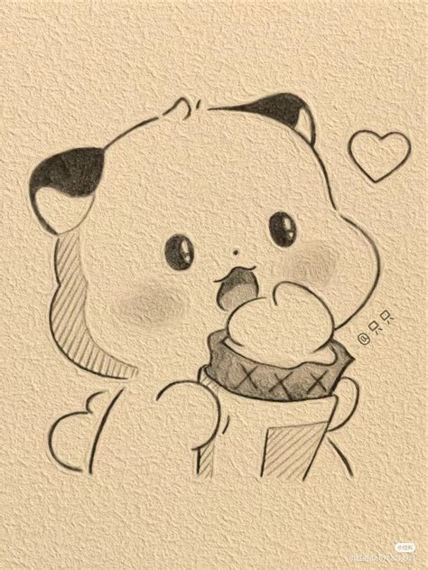 Cute Shading Drawings Cute Cartoon Sketches Easy Kawaii Drawings
