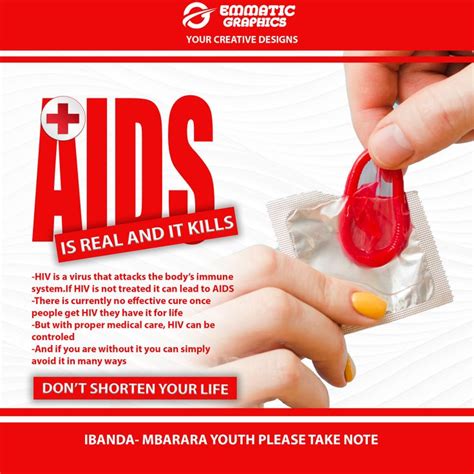 Aids Flyer The Cure Medical Care Aids