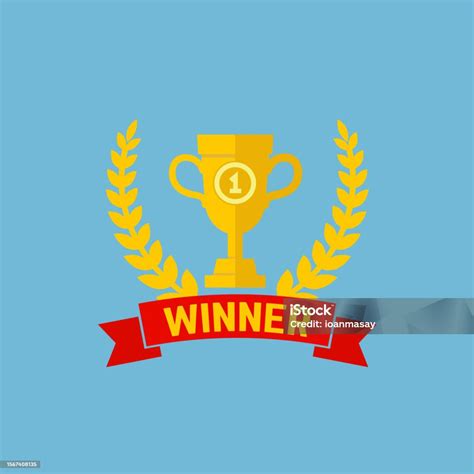 승자 플랫 스타일의 챔피언 아이콘 위너컵 위너 컵 디자인 트로피 아이콘 아트 트로피 아이콘 웹 트로피 아이콘 새로운 벡터의