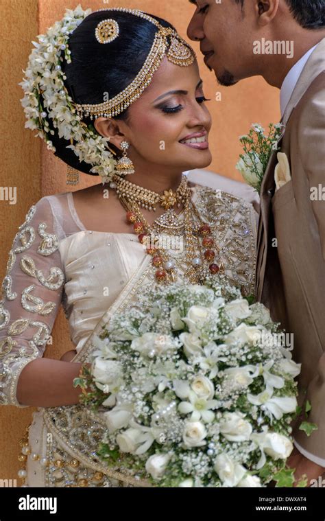 Married Couple In Galle Sri Lanka Stock Photo Alamy