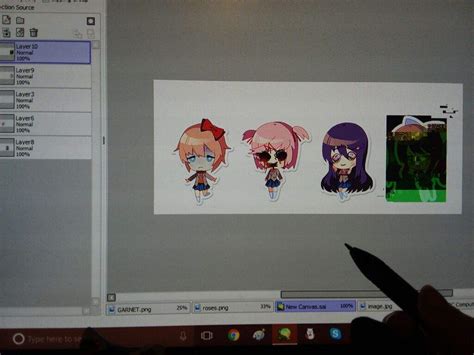 DDLC Sprite Edits Doki Doki Literature Club Amino