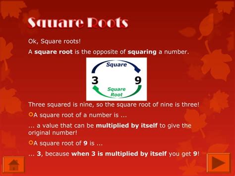 Square Roots Cube Roots PPT