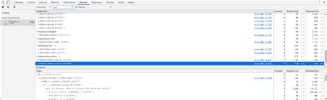 Javascript The Rxjs Objects Are Still Can Be Seen In Memory Stack Overflow