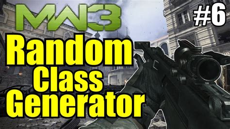 Random Class Generator 6 Mw3 Youtube