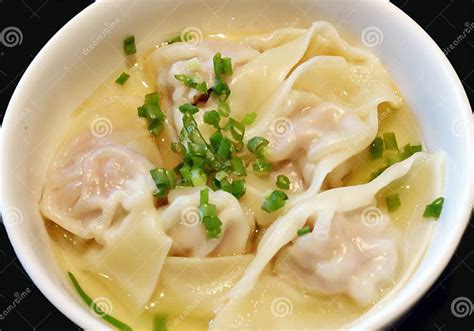 Chinese Sichuan Classic Snack Sichuan Style Wonton Stock Image