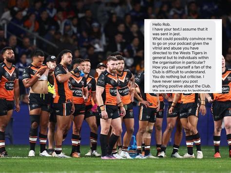 Wests Tigers Nrl Team News Scores Results News Com Au Australias Leading News Site