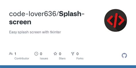 Github Code Lover636splash Screen Easy Splash Screen With Tkinter