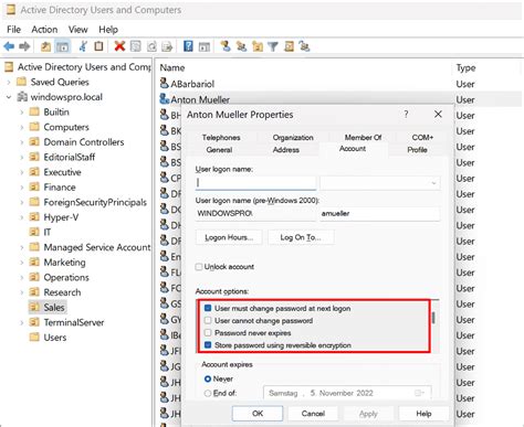 Useraccountcontrol Attribute Checking And Configuring Security