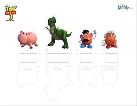 Toy Story Character Toys Printable 0410 Pdf Toy Story Printouts Toy