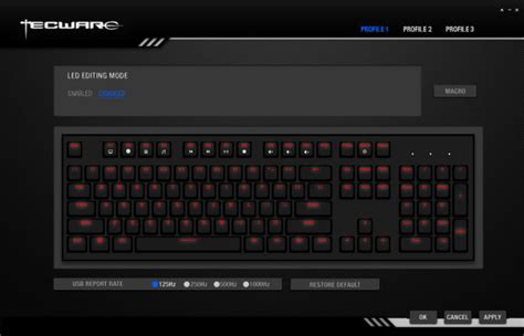 Tecware Phantom Mechanical Gaming Keyboard Review High Ground Gaming