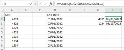 Excel Formula To Pull Most Recent Data If Dates Are Sequential Stack