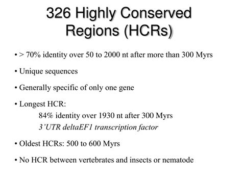 Ppt Searching For Functional Regions Coding Or Non Coding In Mammalian Genomes Powerpoint
