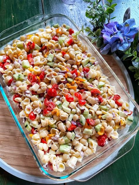 Potluck Party Pasta Salad Recipe Classic Pasta Salad Pasta Salad